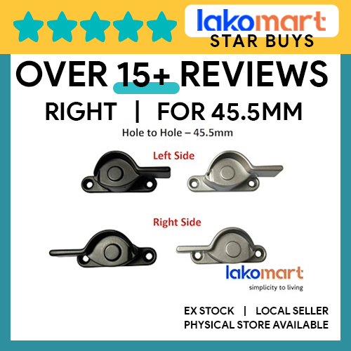 Window Sliding Lock Condo HDB Casement Window Black Aluminium White ...