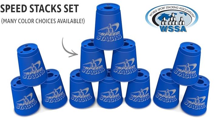 Original Speed Stacks Cups / 正版竞技叠杯 (1 set = 12pcs Speed Stacks Cups ...