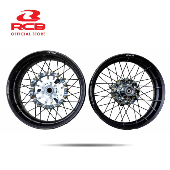 NEW! RCB Tubeless Alloy Rim X Series (36H) for Yamaha NMAX V2 2.50F 3 ...