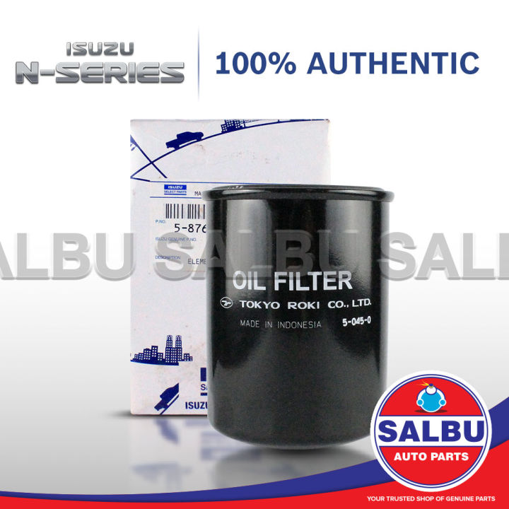 ISUZU Oil Filter for NLR77/QKR77 ISUZU SELECT PARTS 5876190450 | Lazada PH