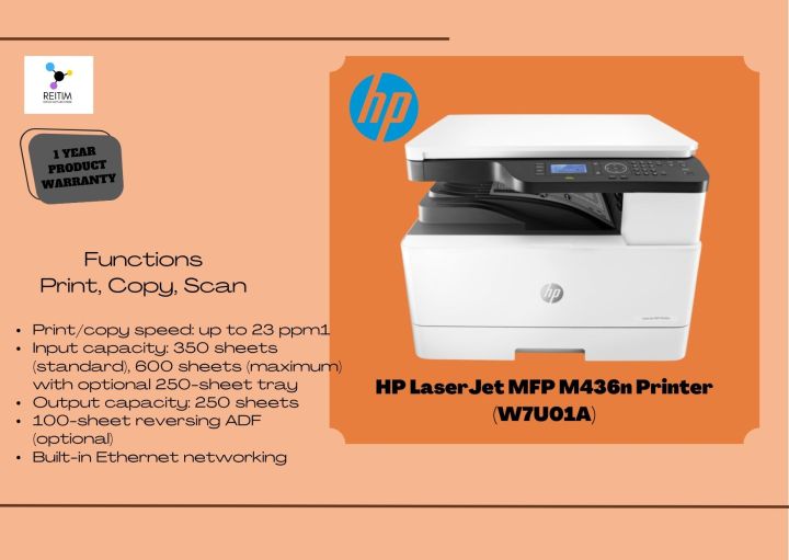 HP LaserJet MFP M436n Printer | Lazada PH