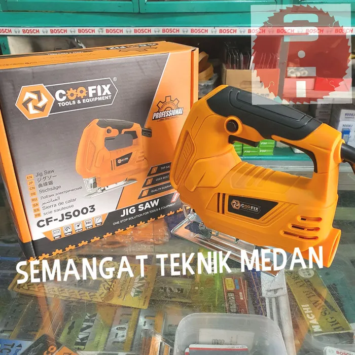 CF-JS003 MESIN GERGAJI TANGAN JIGSAW JIG SAW 500 WATT COOFIX CF JS003 ...
