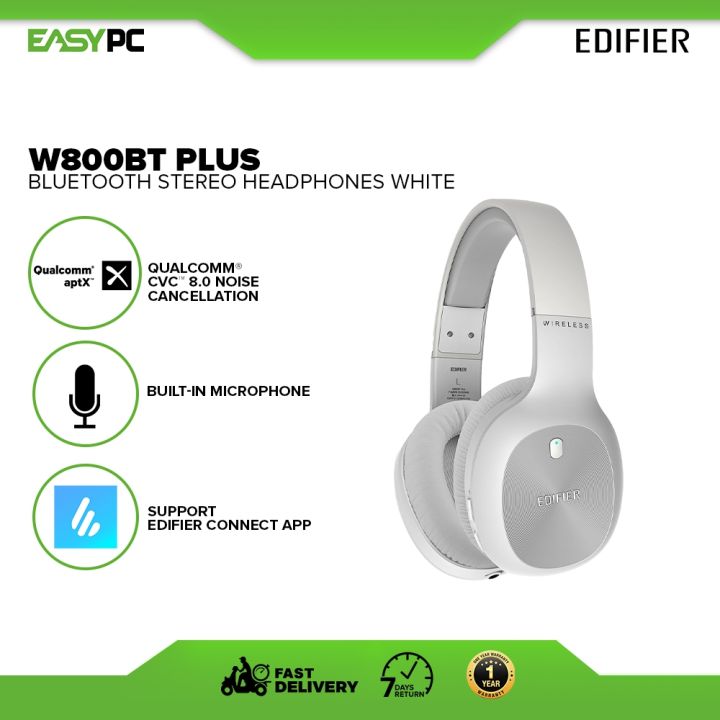 Edifier W800BT Plus Black, Red & White Built-in microphone 8.0 noise ...