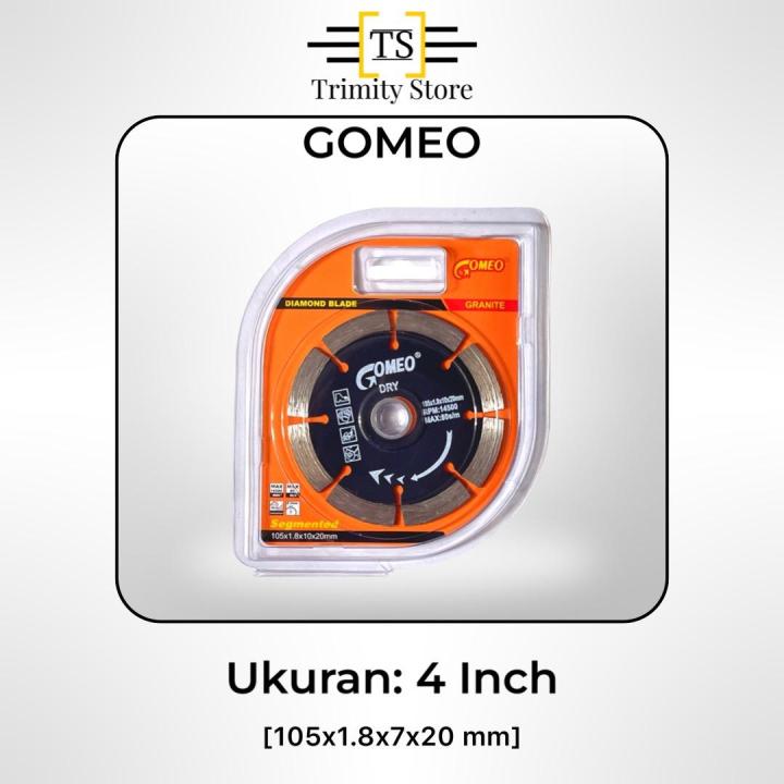 GOMEO Diamond Wheel / Mata Pisau Gerinda Keramik Granit Ukuran 4 Inch ...