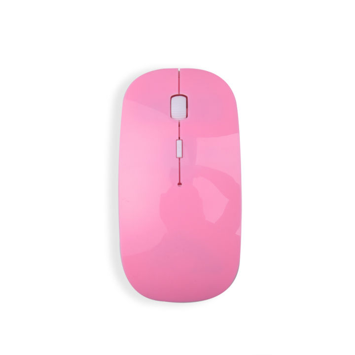 Slim Wireless Mouse 2.4GHz Optical Mice 1600DPI Gamer Office Quiet ...