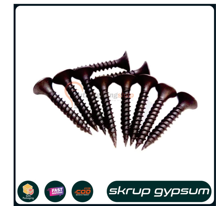 Scrup Gipsum / Baut Gipsum 1 inc - 2 inch - 5pcs | Lazada Indonesia