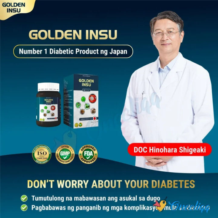 Golden Insu Effective Diabetic Support and Improves Metabolism 60 ...