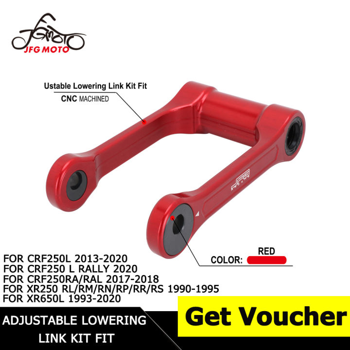JFG MOTO Aluminum Adjustable Lowering Link Kit Fit FOR HONDA CRF250L ...