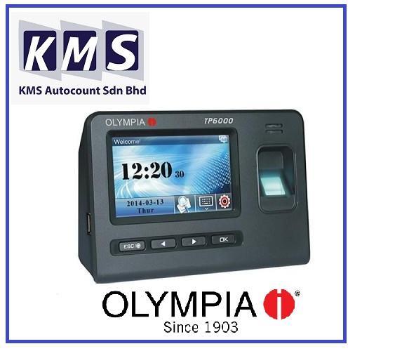 Olympia TP-6000 Time Recorder Machine Fingerprint Machine | Lazada