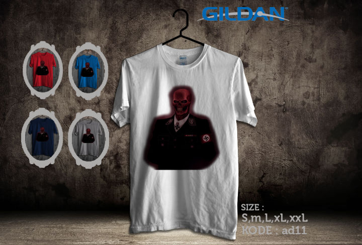 Kaos adolf hitler nazi tag gildan softstyle ad11 | Lazada Indonesia