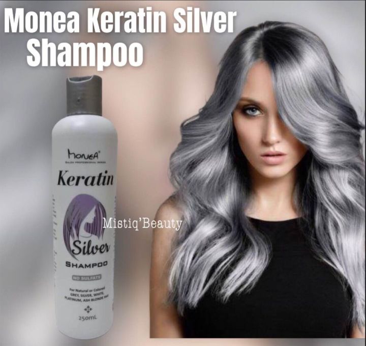 Monea Silver Shampoo ,conditioner ,setv 250ml For Ash/Gray/Platinum ...