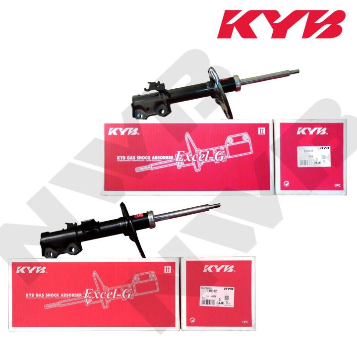 KYB 339031/339032 for Toyota Rav-4 2.4 2006-2012 Set of 2 Front Gas ...