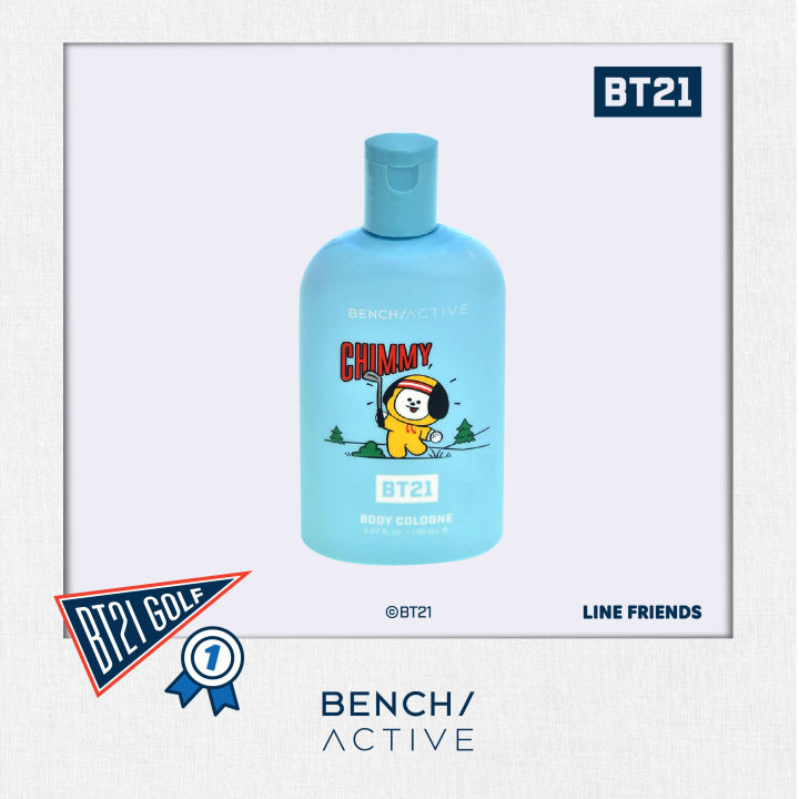 BENCH- CQB0150 Bench Active BT21 150ml Body Cologne | Lazada PH
