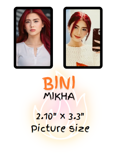 BINI MIKHA VINYL STICKER HIGH QUALITY - WATERPROOF | Lazada PH