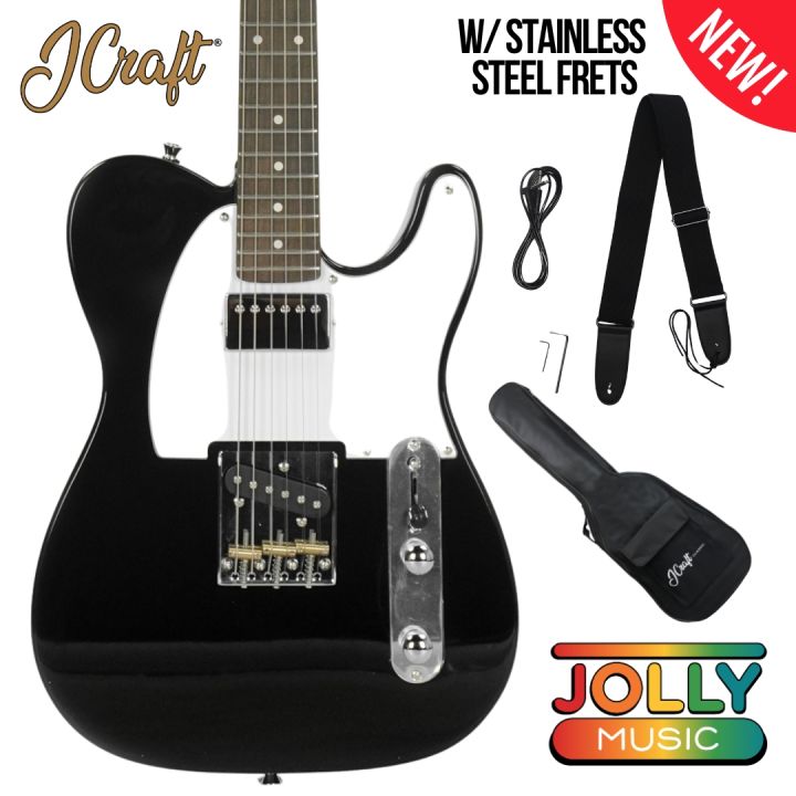 JCraft T-2HC (V2) Telecaster Stainless Frets Electric Guitar | Lazada PH