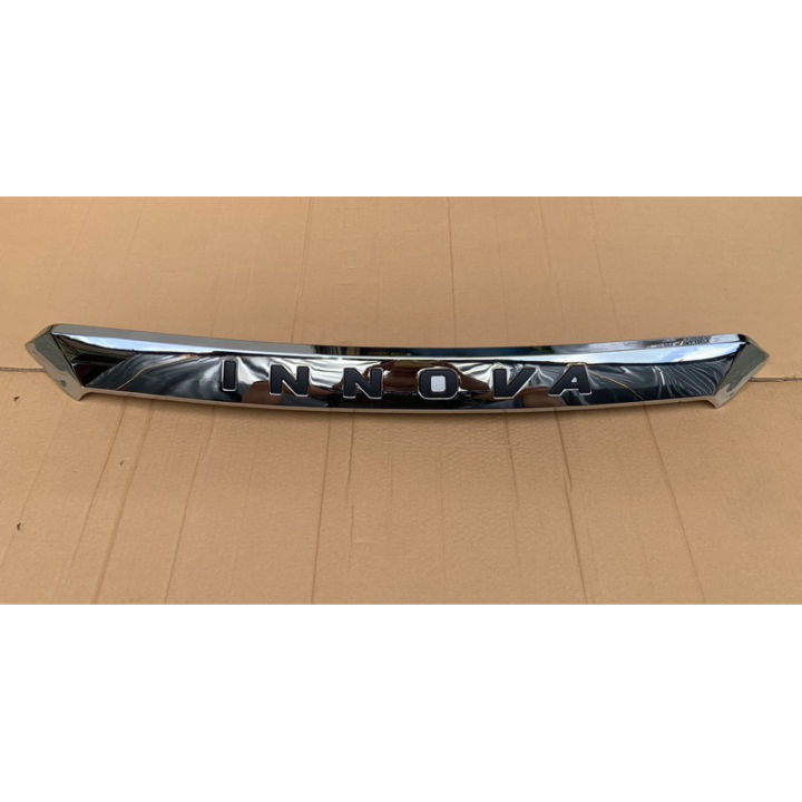 Toyota Innova 2016 - 2025 Thick Hood Guard Chrome | Lazada PH