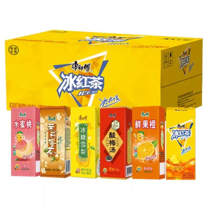 Master Kong fruity drink full box 250ml*24 bottles | Lazada Singapore