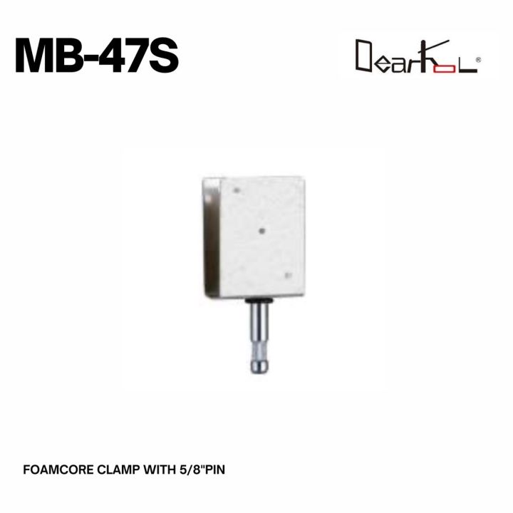 อุปกรณ์สตูดิโอ Dearkol MB-47S Foamcore Clamp with 5/8"Pin | Lazada.co.th