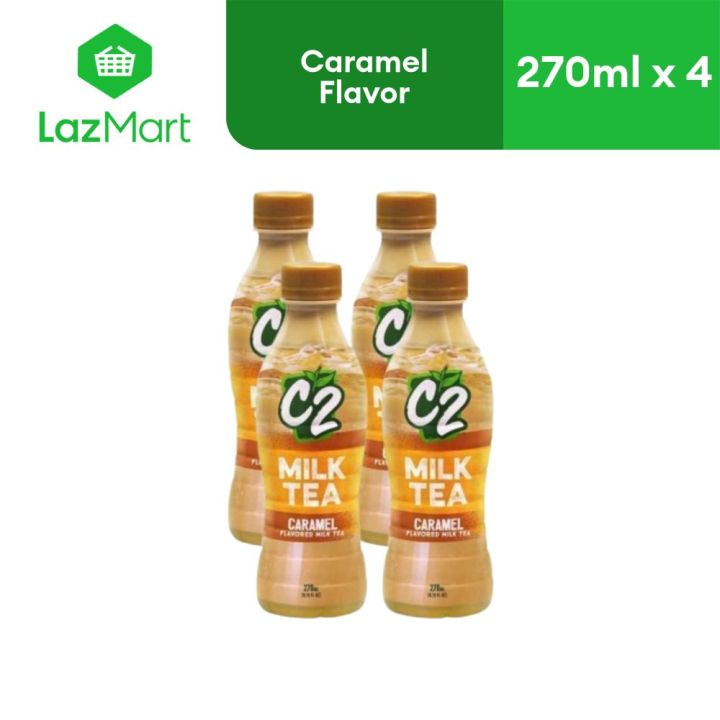 C2 Milk Tea Caramel 270ml - Pack of 4s | Lazada PH