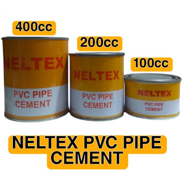 NELTEX Solvent PVC Pipe Cement 100cc/ 200cc/ 400cc | Lazada PH