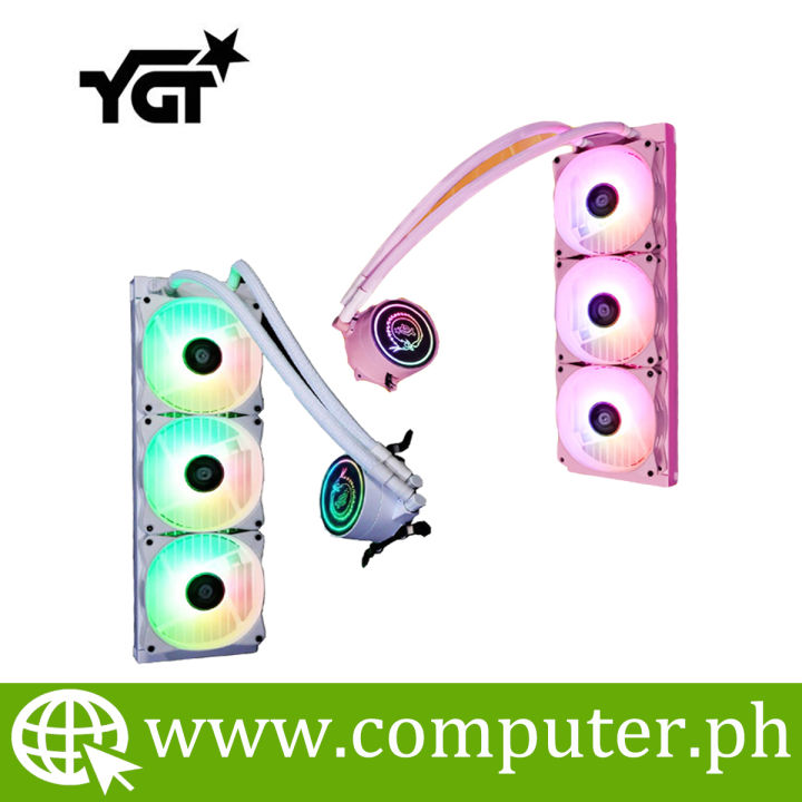 YGT DF-360 ARGB Liquid Cooler Fan CPU Fan Processor Fan 360 Water cooling radiator | Lazada PH