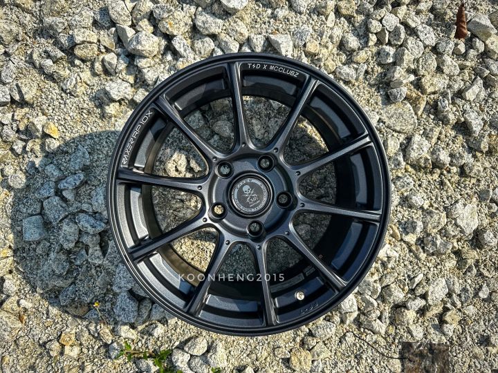 New Car Sport Rim RAXER WHEELS RP10X (Flow Forming Technology) - 15x7.5J 5x114 ET35 CB73.1 ...