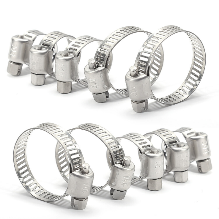 304 adjustable stainless steel pipe clamp clamp, pipe clamp, water pipe ...