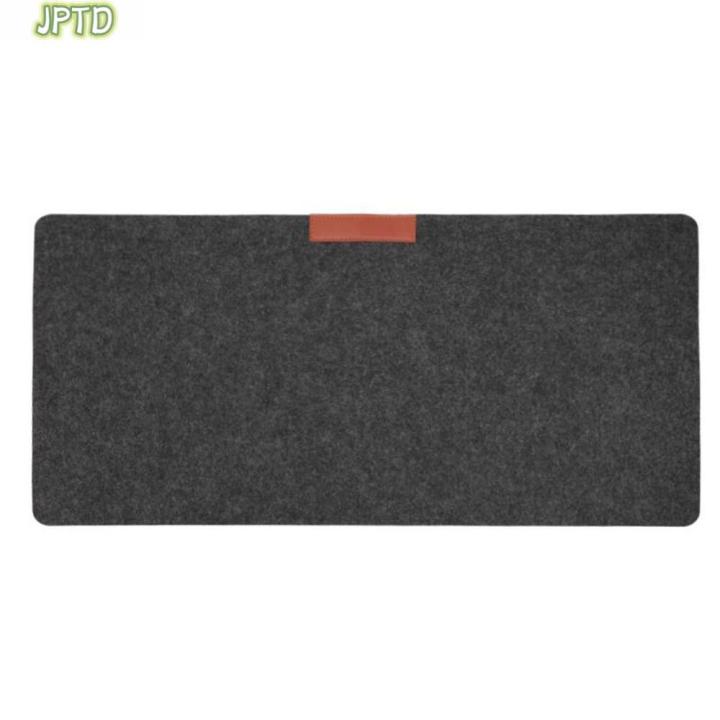 JPTD Laptop Keyboard Table Desk Mat 60x30cm Non-slip 700330mm Wool Desk ...