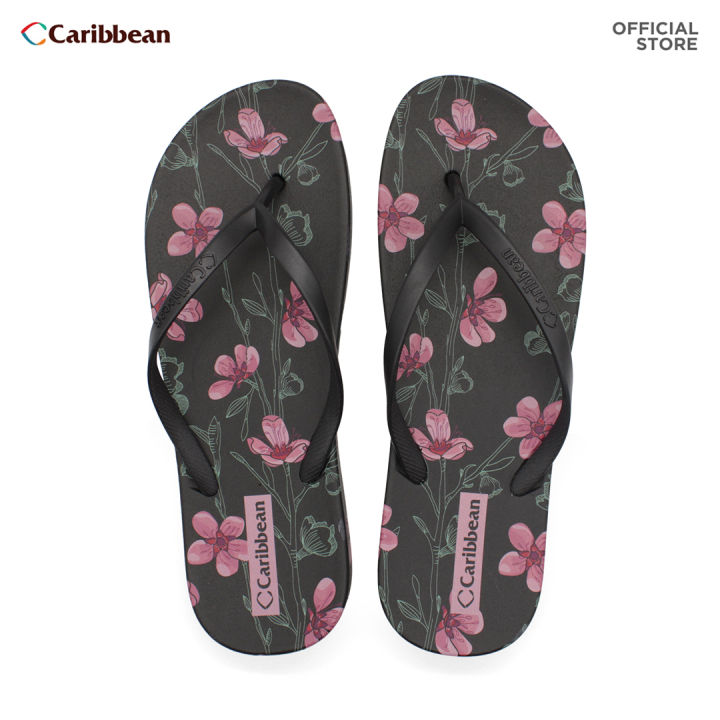 Caribbean Wrap Around Ladies Flip-flops: Sakura (Black) | Lazada PH