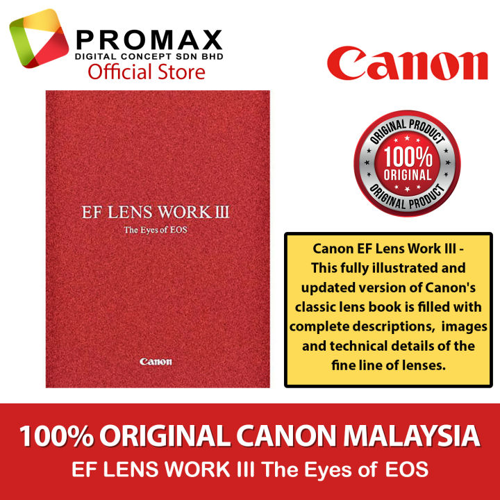 CANON Book EF Lens Work III The Eyes of EOS Book 100% Original Malaysia ...
