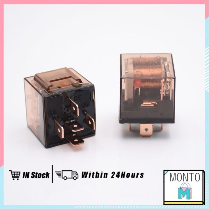Waterproof Automotive Relay, DC 12V/24V 100A 4-5Pin High Capacity Car ...