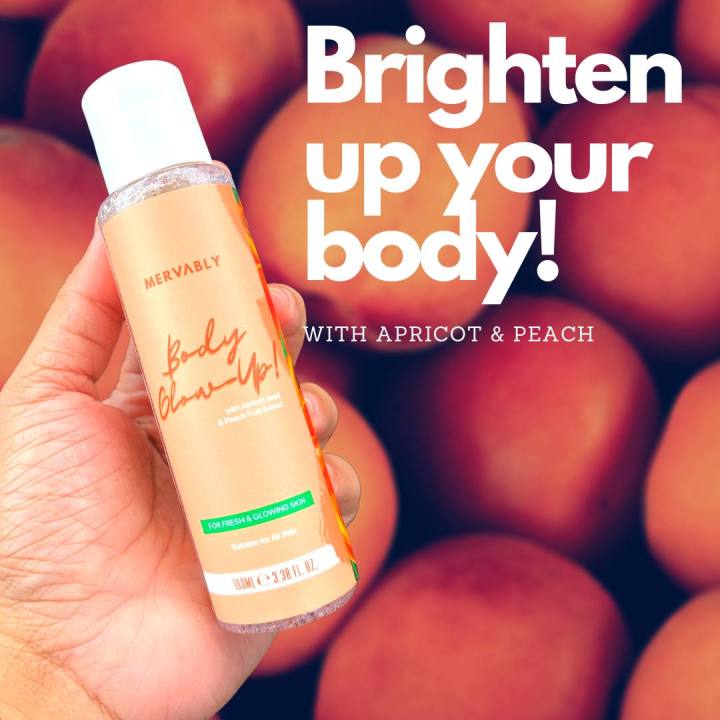 MERVABLY BODY GLOW UP SCRUB 100ML | Lazada
