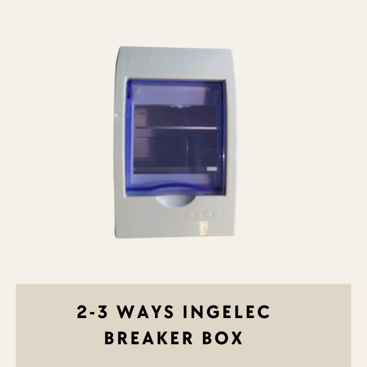 2-3 Ways Clear Plastic Distribution Box Breaker Box Ingelec brand ...