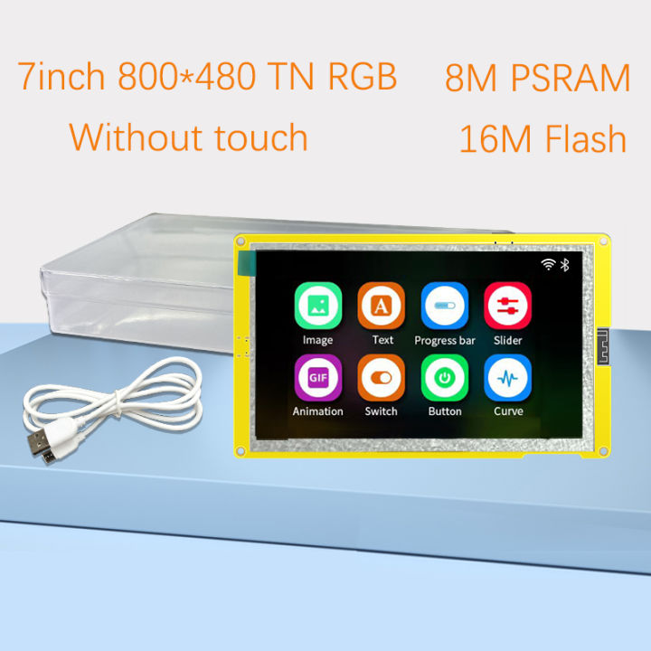 Esp32 S3 Hmi 8m Psram 16m Flash Arduino Lvgl Wifi And Bluetooth 7 800