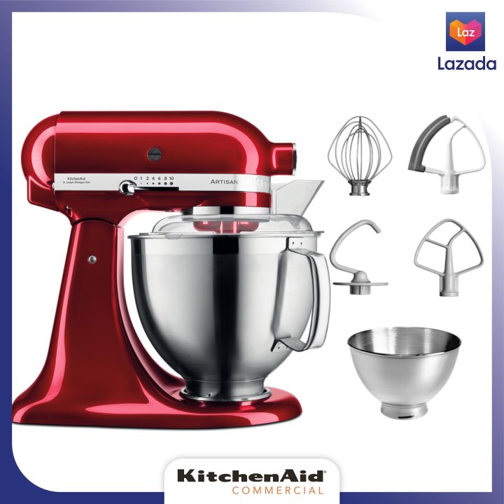 KitchenAid 5KSM175 Stand Mixer 4.8L 5Qt, Artisan | Lazada.co.th