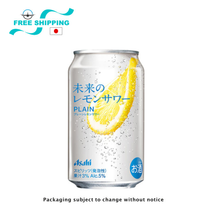 Asahi Future Mirai Lemon Sour Chu-Hi 350ml x 24 cans, alc 5% | Lazada ...