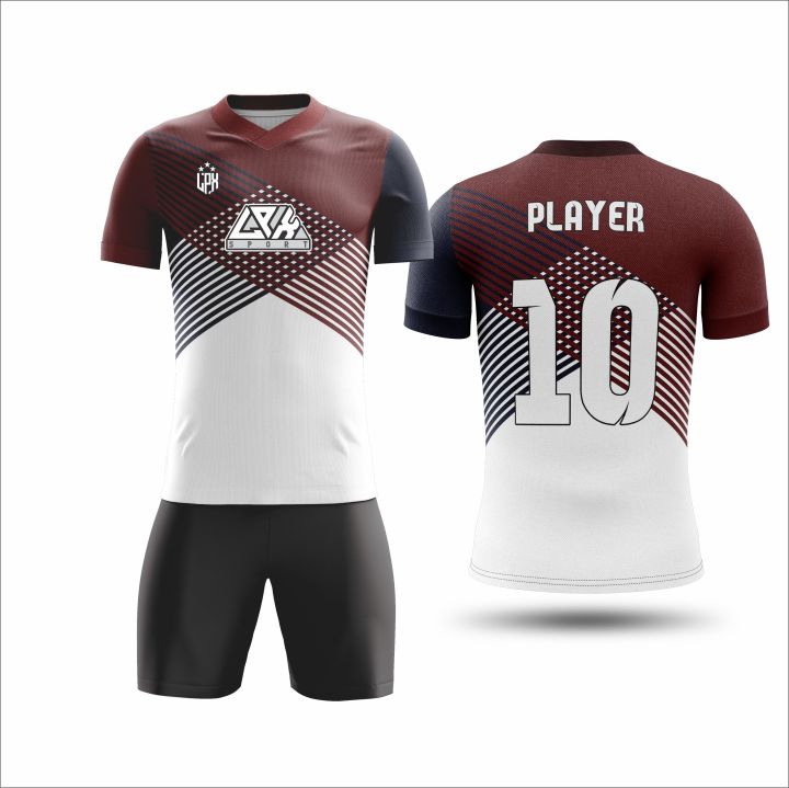 Jersey Sepak Bola Heart Red Custom Free Name Set | Lazada Indonesia