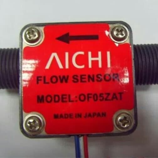 WATER FLOW METER SENSOR /LIQUID FLOW SENSOR AICHI 1/2" MADE IN JAPAN ...