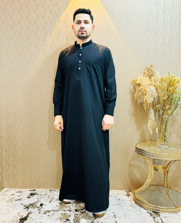 JUBAH LELAKI PREMIUM - Long Sleeve Male Dress islamic men Malaysia ...