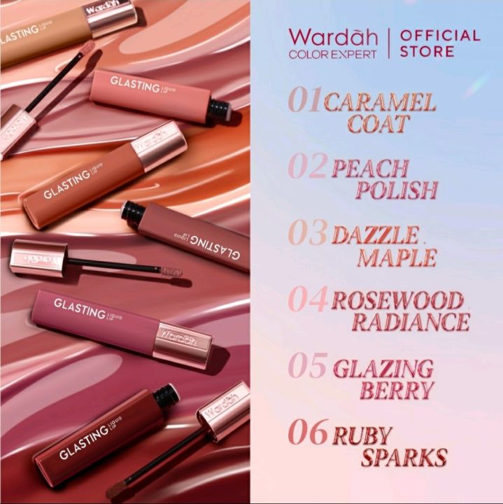Wardah Glasting Liquid Lip | Lazada Indonesia