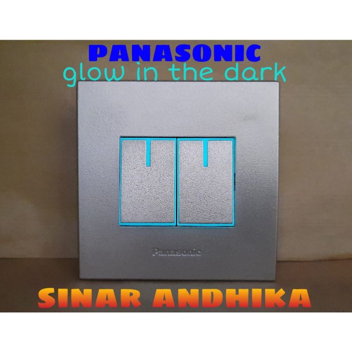 SAKLAR SERI KECIL HOTEL SILVER ECO C STYLE E PANASONIC WESJ 78029MWS+WESJ 5932MWS | Lazada Indonesia