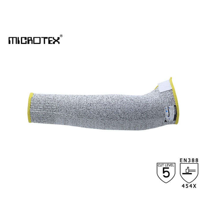 ปลอกแขนกันบาด ขอบยางยืด MICROTEX® รุ่น CUT5 Sleeve 12" | ป้องกันการบาด ...