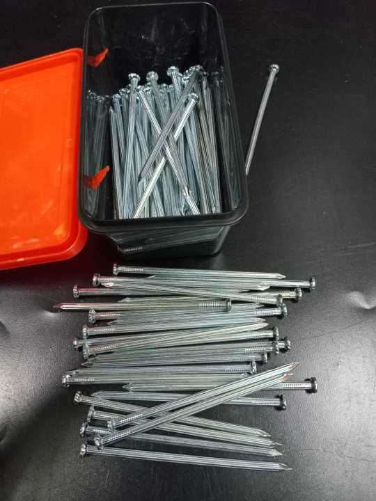 Paku beton Marabu Putih/Paku Beton Galvanis Putih 1kg | Lazada Indonesia