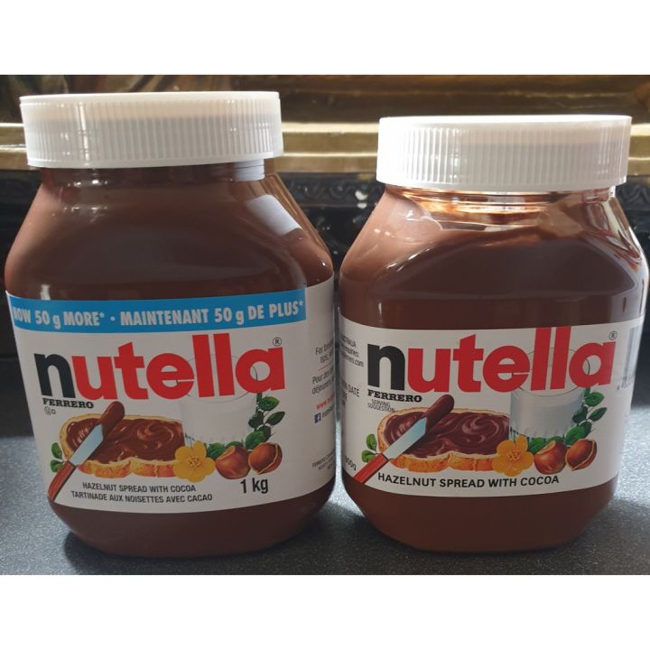 Ferrero Nutella Hazelnut Spread with Cocoa 900g /1kg | Lazada PH