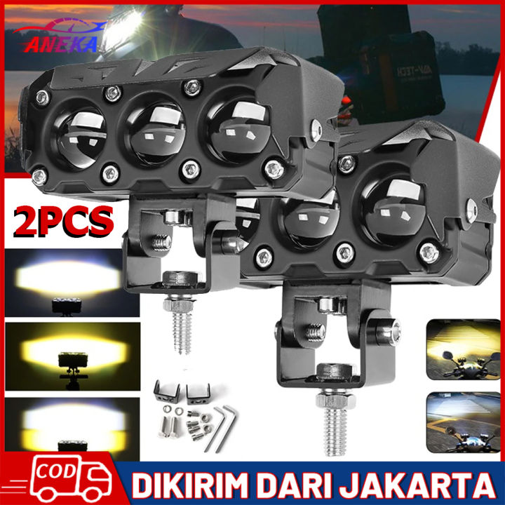 Lampu Tembak Laser SQL 3 Mata Led Laser Gun Super Terang Full Aluminium ...