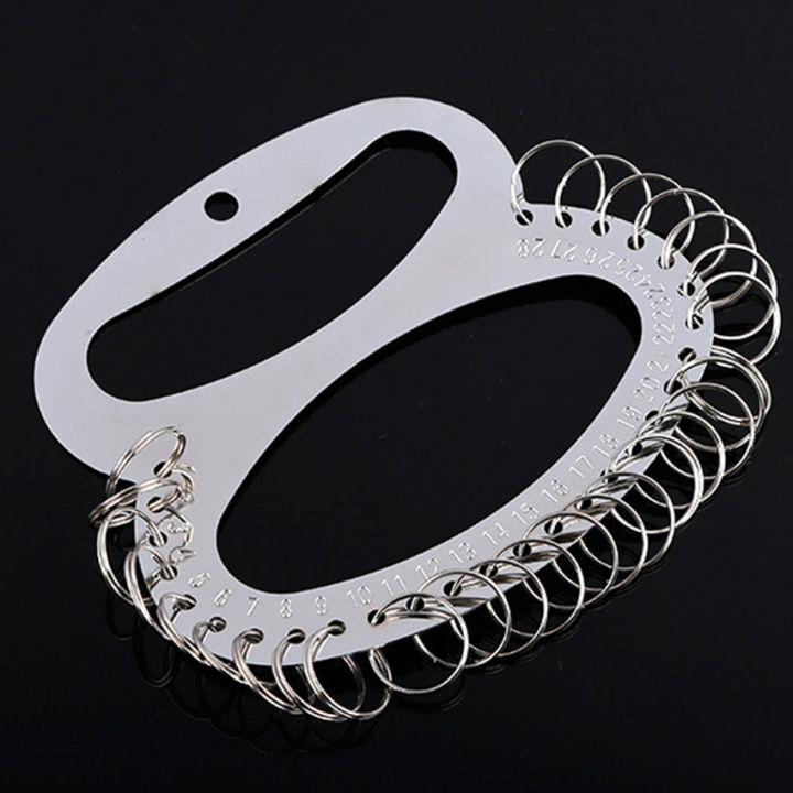 【Local Warehouse】Multi Ring 18/28-Bit Thickening Stainless Steel Key ...