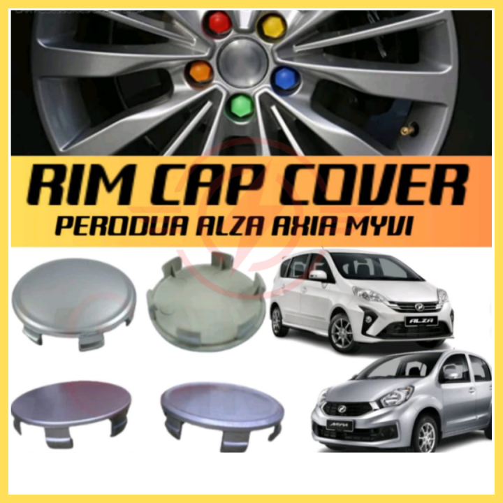 Original Perodua Rim Cap Old Sport Rim Wheel Cap Cover Silver Myvi D73A ...