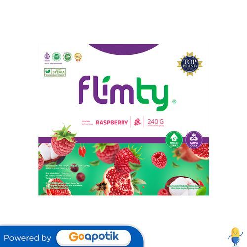 Flimty Rasa Raspberry 15 Gram Box 16 Sachet | Lazada Indonesia