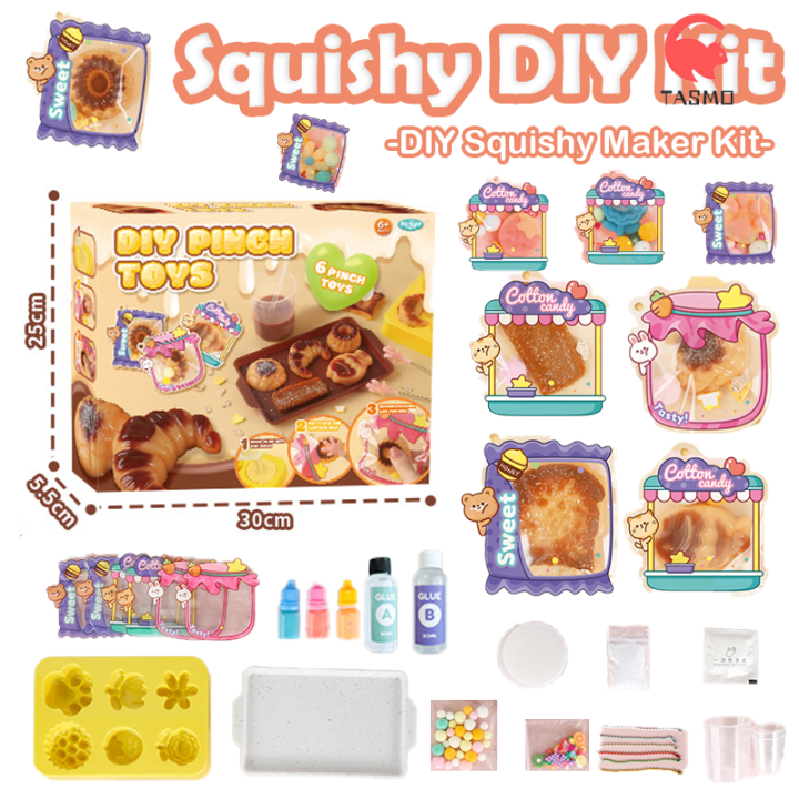 DIY Mochi Squishy Maker Kit Taba Squishies Maker Kit Make Your Own ...