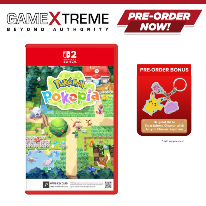 [PRE-ORDER] Nintendo Switch 2 Pokémon Pokopia (Game Key Card) (ASI ...